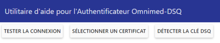 Impossible d'accéder au visualiseur DSQ dans Omnimed